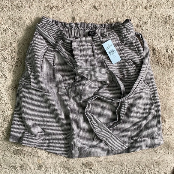 LOFT | Skirts | Nwt Paper Bag Skirt | Poshmark